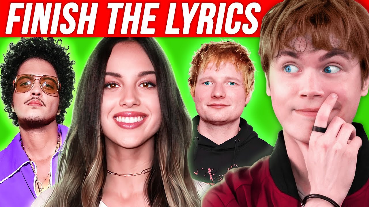 Finish the LYRICS in 5 SECONDS - YouTube
