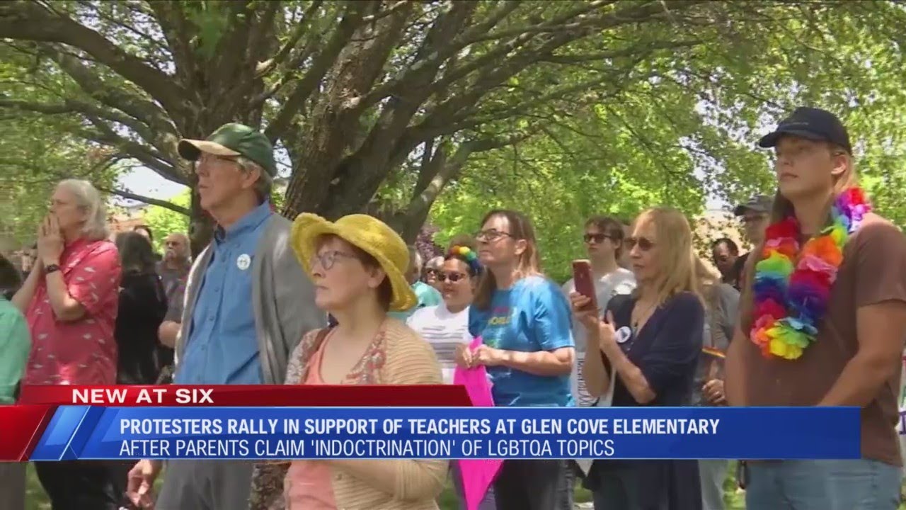 Protestors rally in support of Glen Cove Elementary after parents claim ...