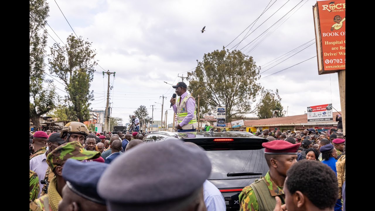 LIVE: President Ruto launches the Rehabilitation of Savannah-Stage 17 ...