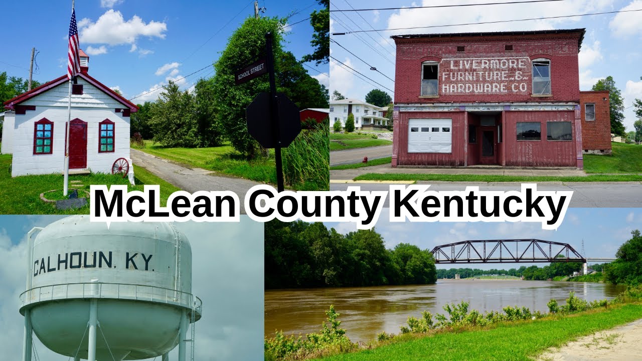 Let's explore each small town in McLean County Kentucky - YouTube