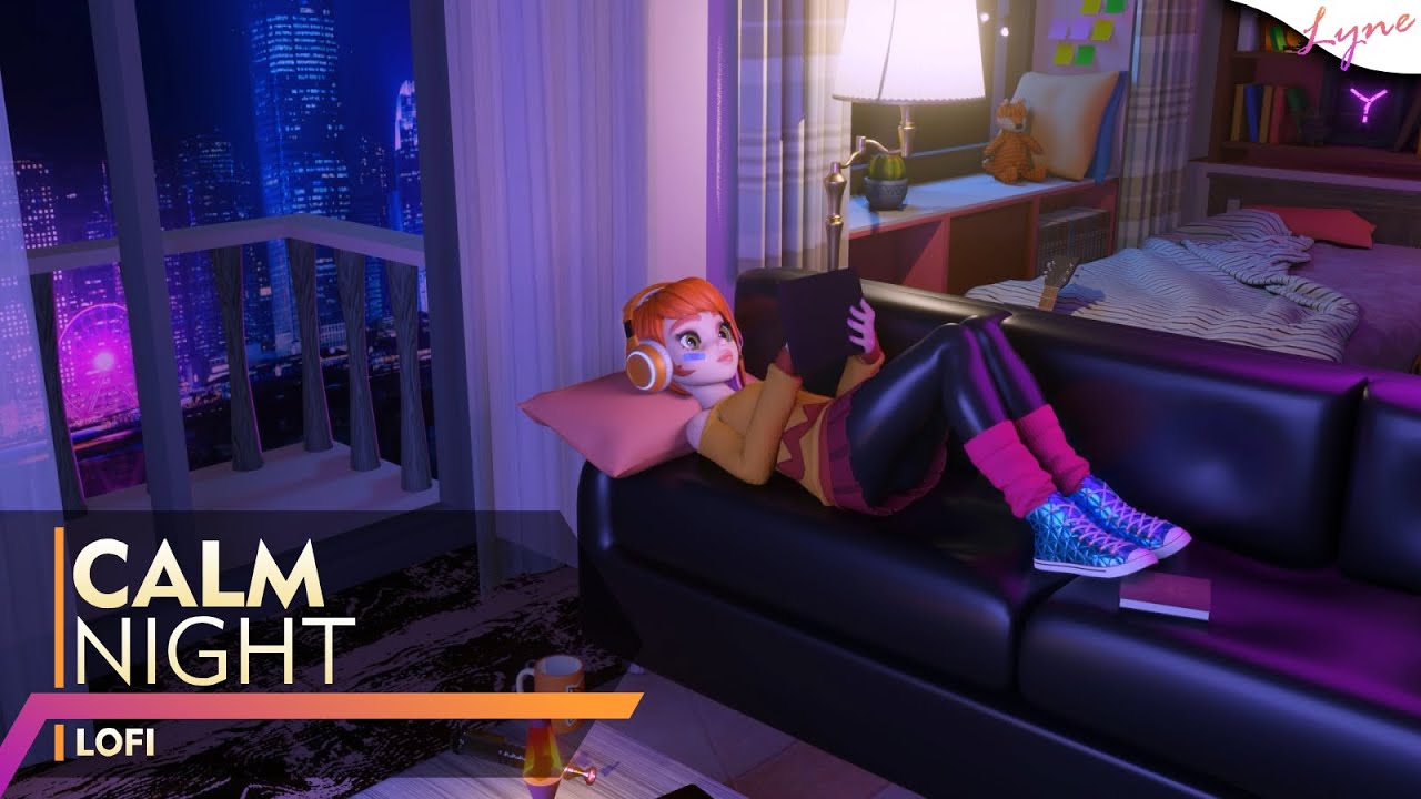 Calm Night 💤 Lofi Hip Hop | Beats to Stress Relief / Relaxing Music ...