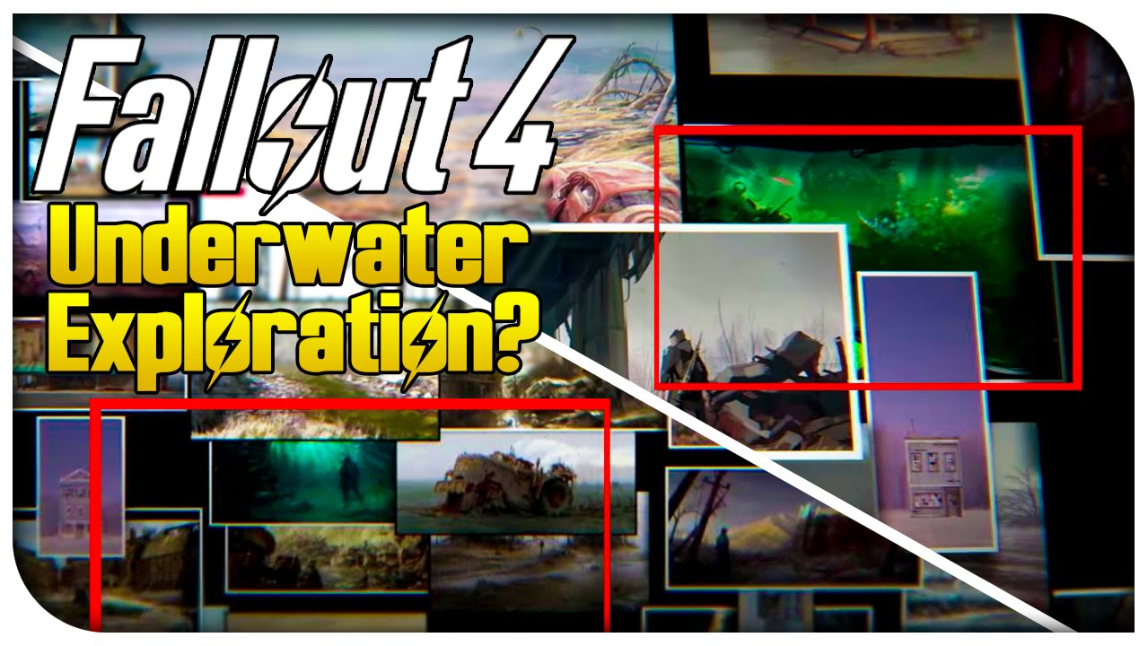 Fallout 4 - Underwater Exploration? Story Under Wraps & Character Body ...