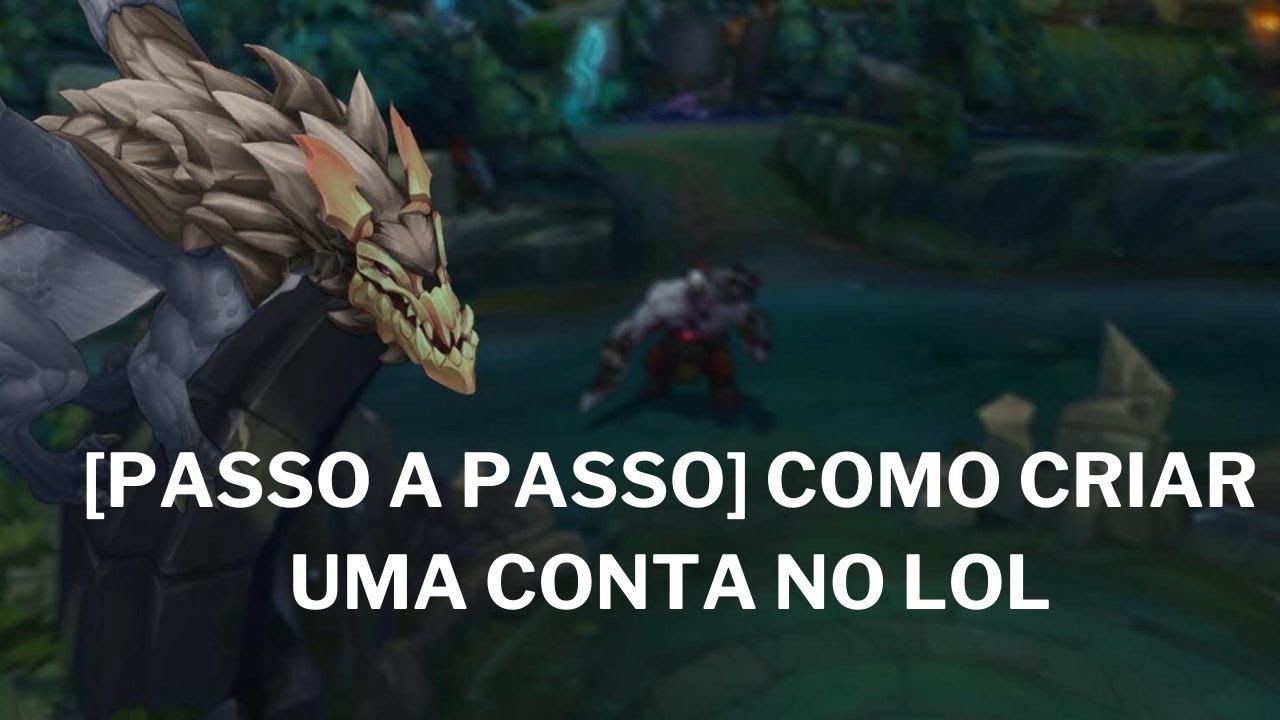 Como criar conta no LoL (League of Legends) 2020 - YouTube