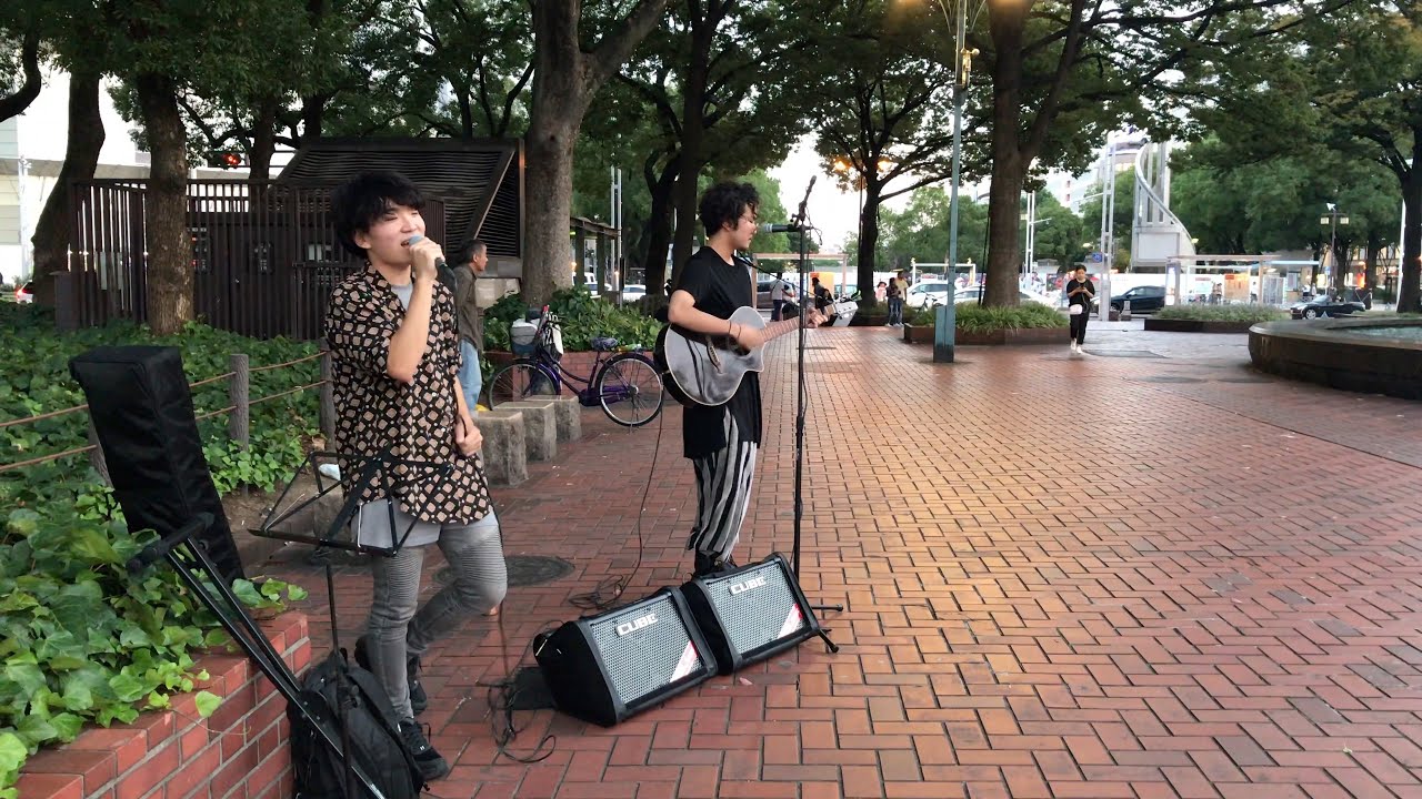 JAPAN STREET MUSIC DUET SINGERS PART 2 - YouTube