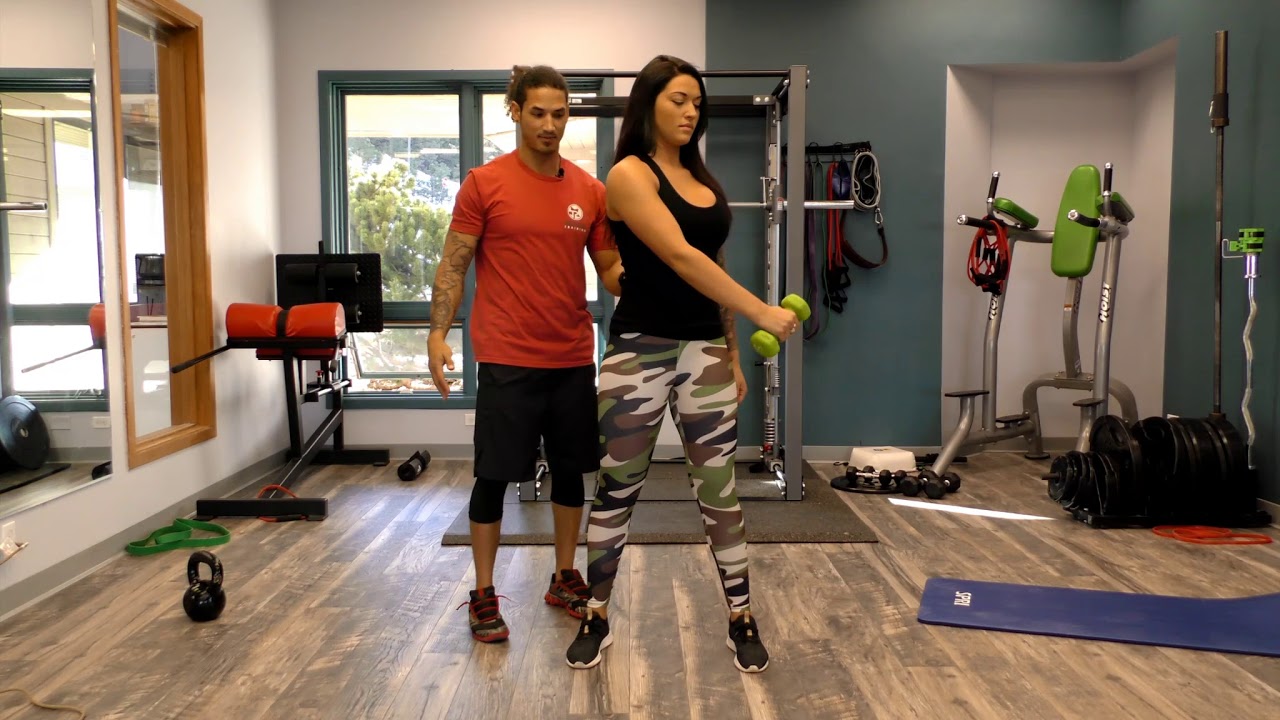 Diagonal Raises - YouTube