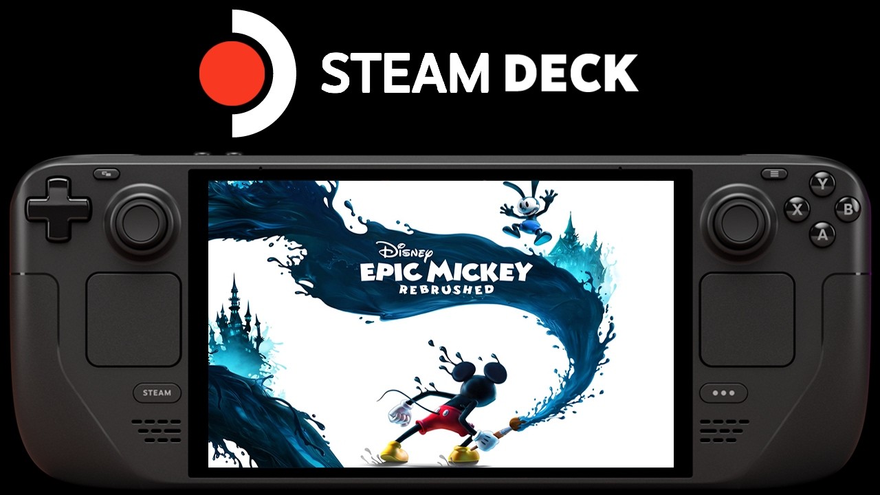 Epic Mickey Rebrushed Steam Deck | PLAYABLE DEMO OUT NOW! - YouTube