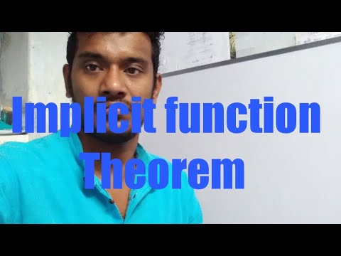 Implicit Function Theorem... - YouTube