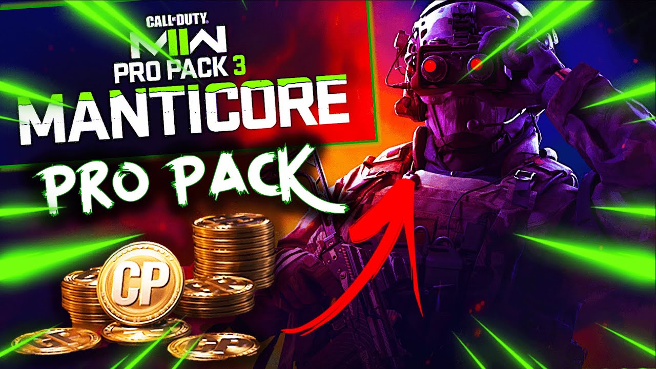 *NEW* MANTICORE Pro Pack Bundle (Includes 2400 COD Points) - YouTube