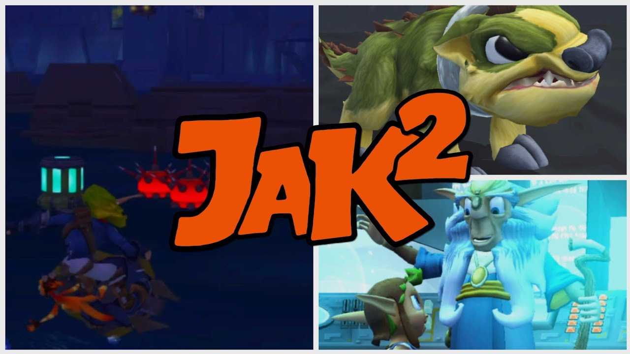JAK 2 || Hover boarding face first into Sea Mines. - YouTube