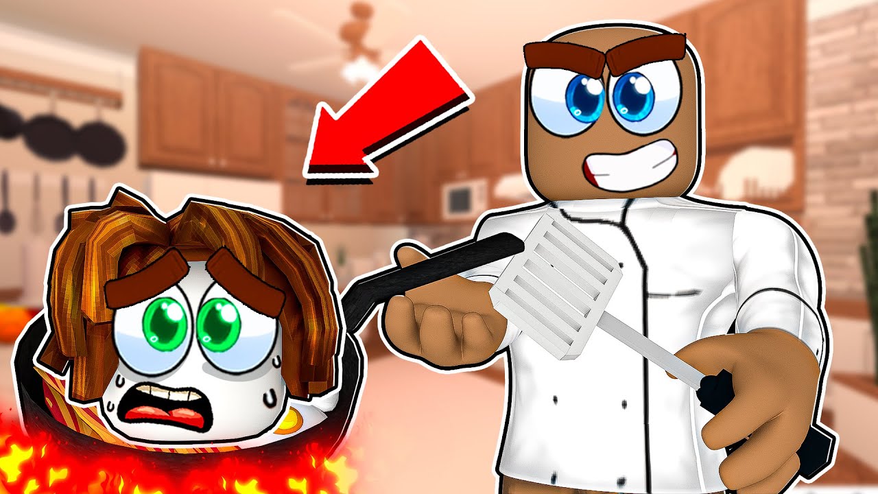 Cooking RANDOM Roblox Players to become the BEST CHEF - YouTube