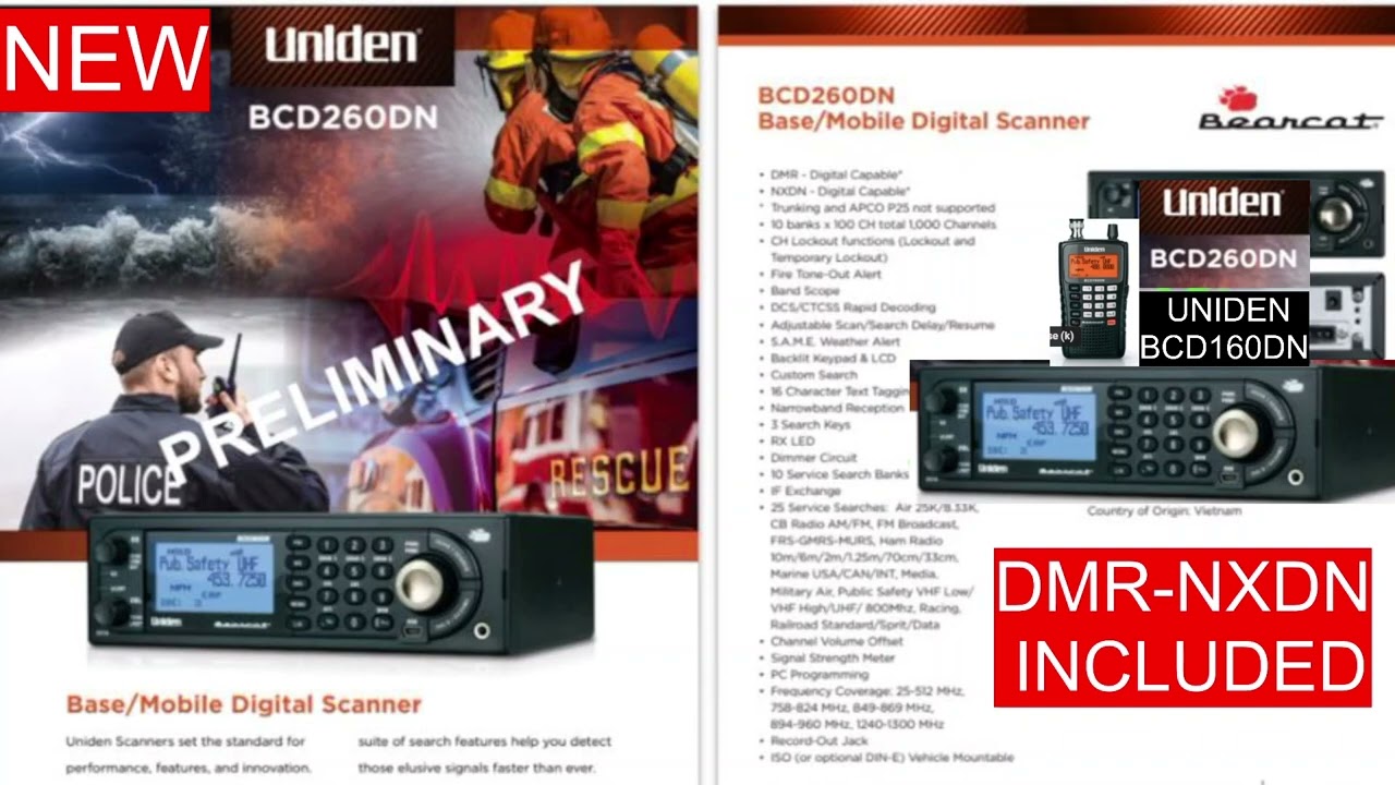 Uniden Digital Scanners