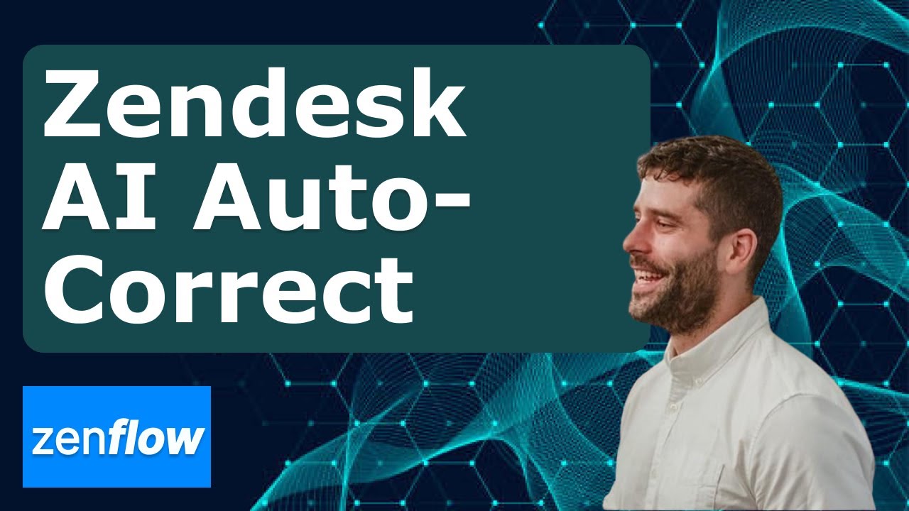 Zenflow: How to Get Zendesk AI Autocorrect - YouTube