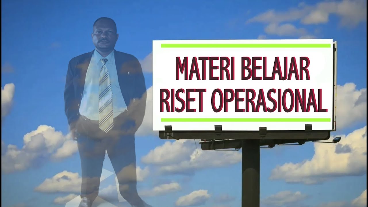 Riset Operasional - Model Matematis 2.10 Cara Menentukan Koefisien ...