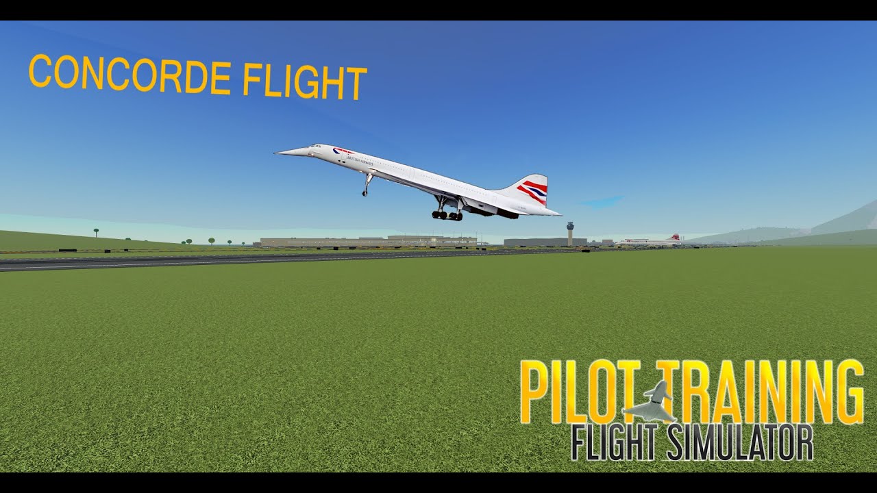 Concorde British Airways flight PTFS Flight - YouTube