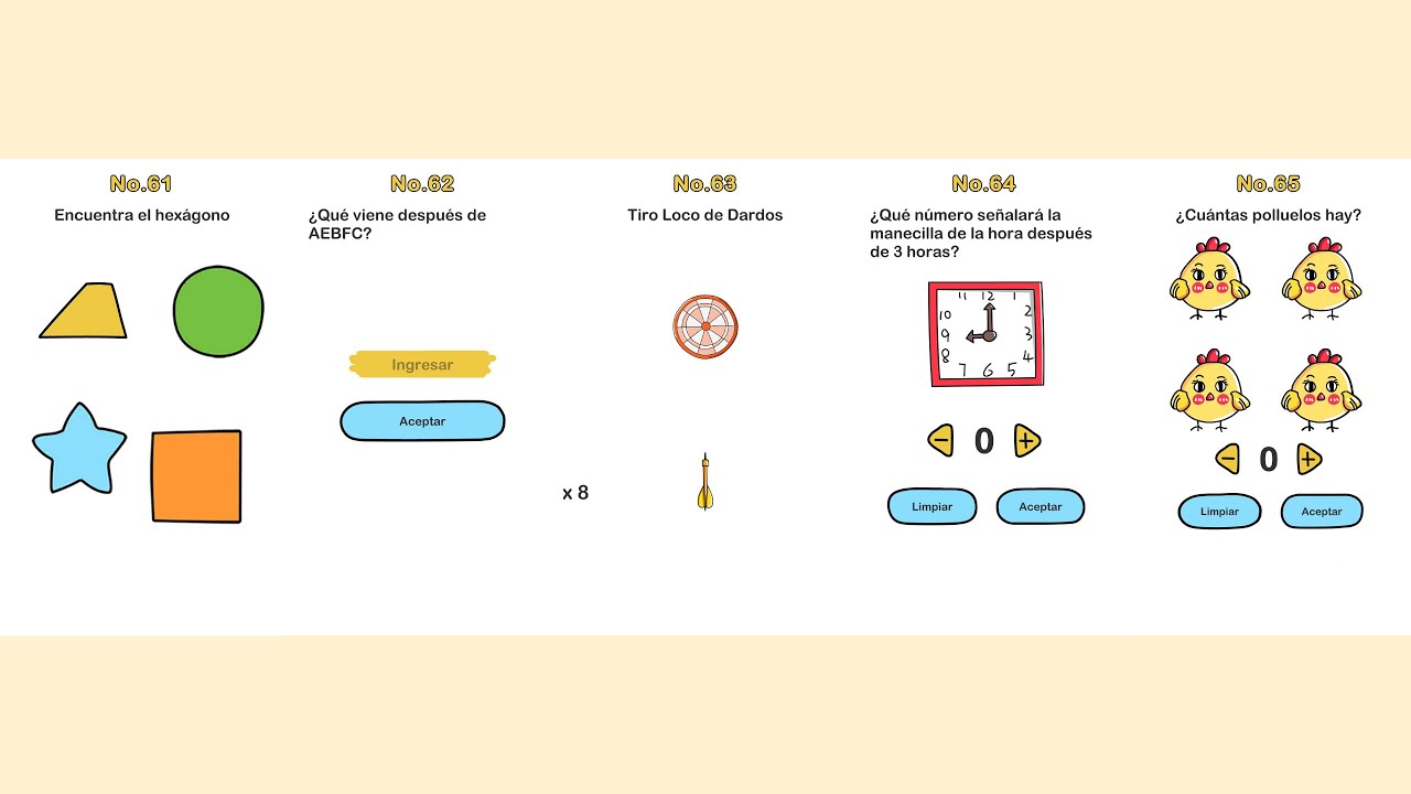 Brain Out - Nivel 61 62 63 64 65 - YouTube