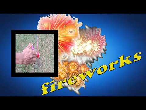 How to make a fireworks at home...(5-Minute tips & gadget) - YouTube