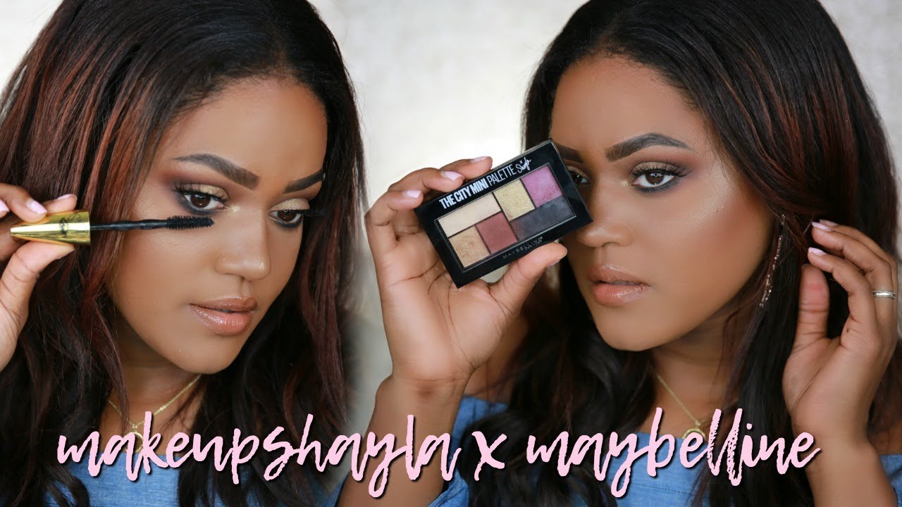 MAKEUPSHAYLA MAYBELLINE COLLECTION MAKEUP TUTORIAL - YouTube