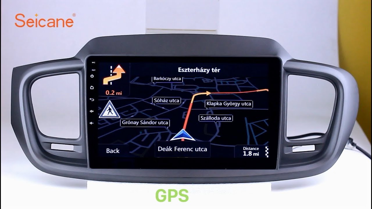 Aftermarket Radio 2015 KIA SORENTO GPS Sat Nav with Audio Auto A/V HD ...