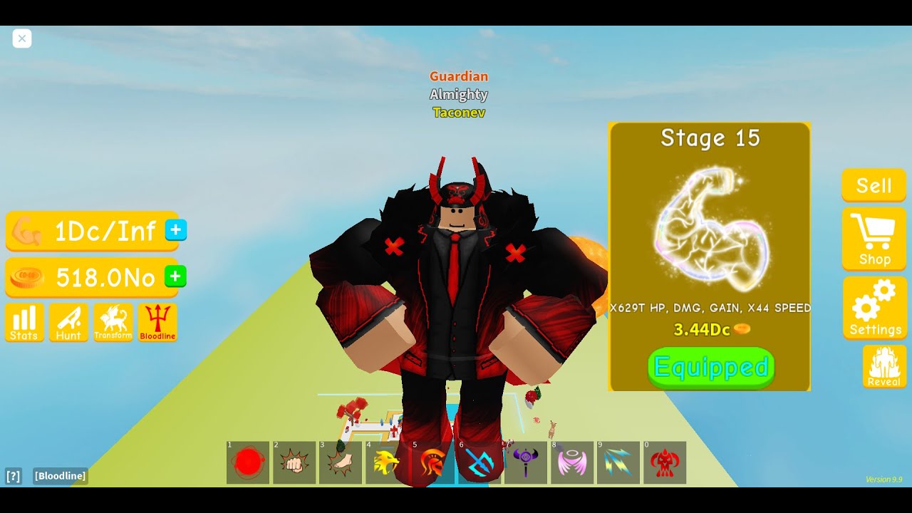 Getting Stage 15 - Roblox Lifting Simulator - YouTube