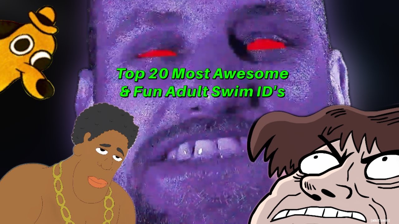Top 20 Awesome & Fun Adult Swim ID's - YouTube