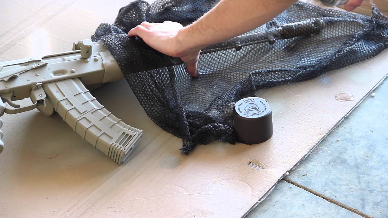 HOW TO PAINT RIFLE - YouTube