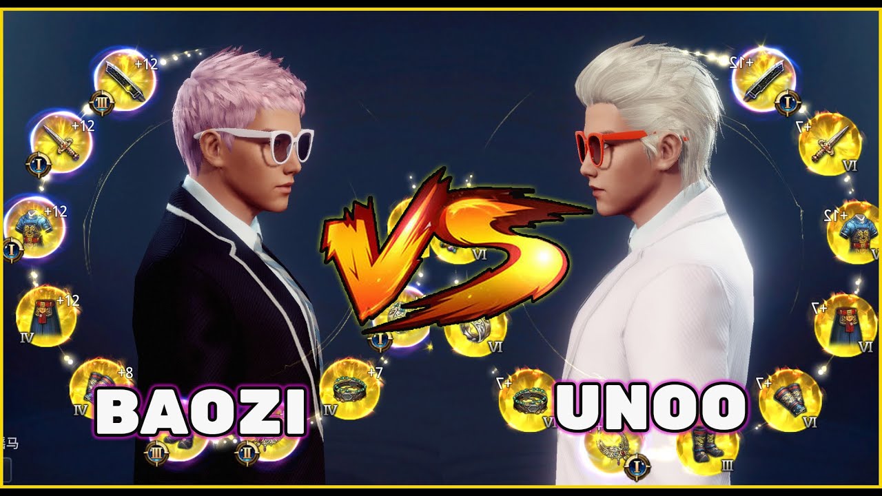 AMY NEW WARRIOR 515K PS OLD UNOO | LIL BAOZI 538K PS VS OLD UNOO G 515K ...