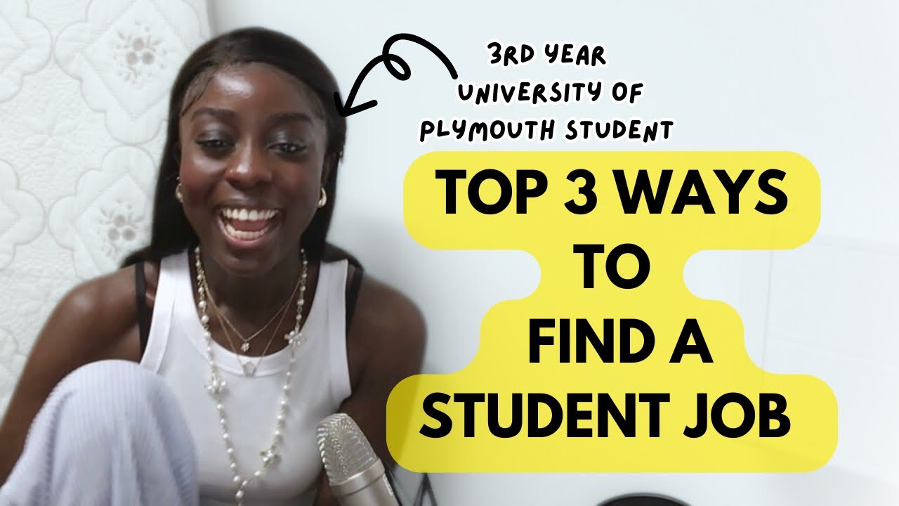HOW TO FIND A JOB AT UNIVERSITY AS A STUDENT - YouTube