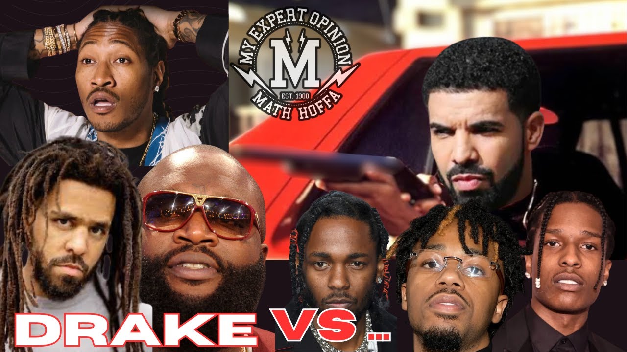 DRAKE SPINNING A$AP, RICK ROSS, KENDRICK .... J. COLE HOPPED OUT THE ...