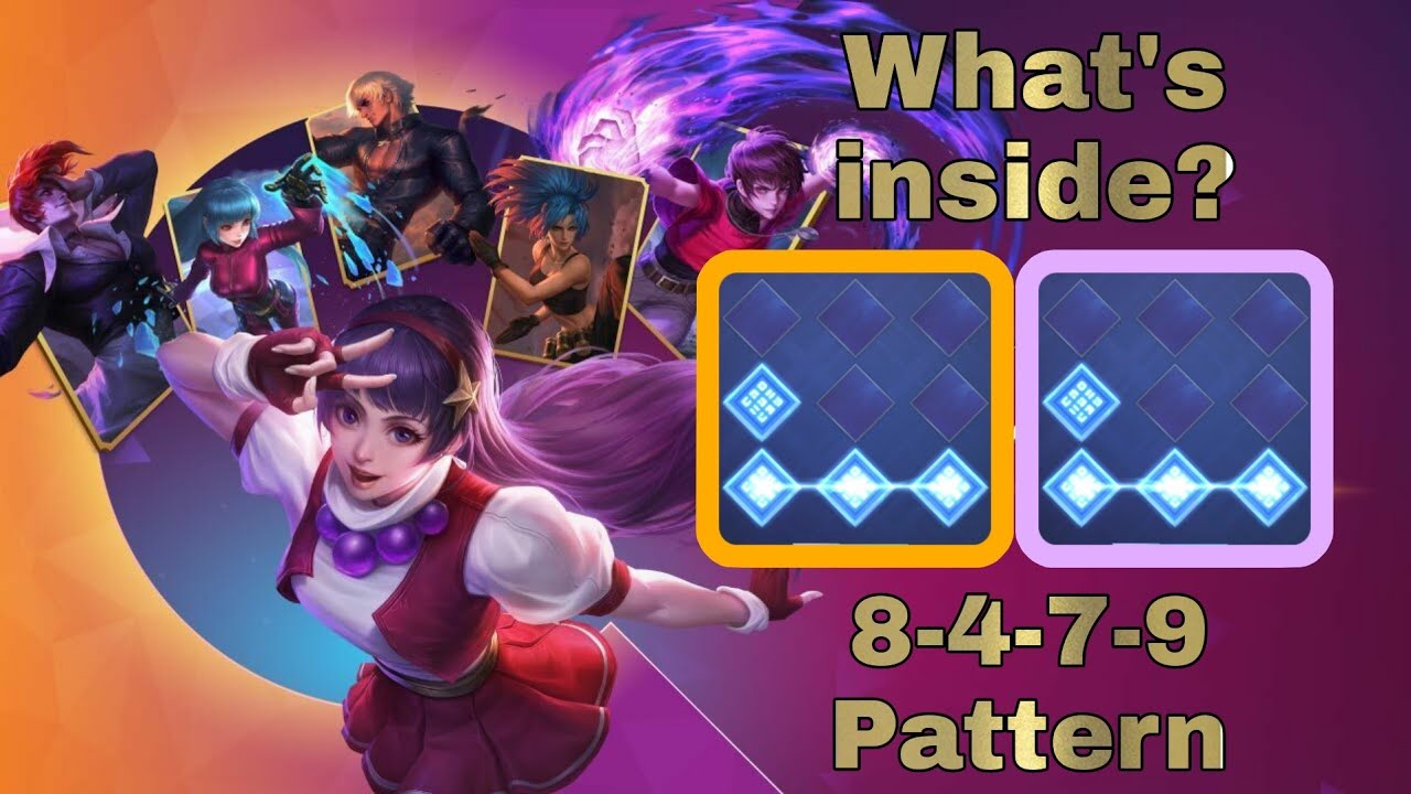 8-4-7-9 KOF PATTERN | WHAT IS INSIDE | KOF BINGO EVENT | MLBB - YouTube