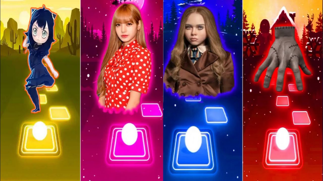 "4-way Battle: Wednesday Anya vs Lisa Money vs Megan vs Thing" - YouTube