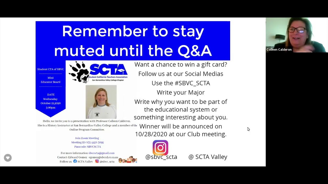 Educator Board Forum | Colleen Calderon - YouTube