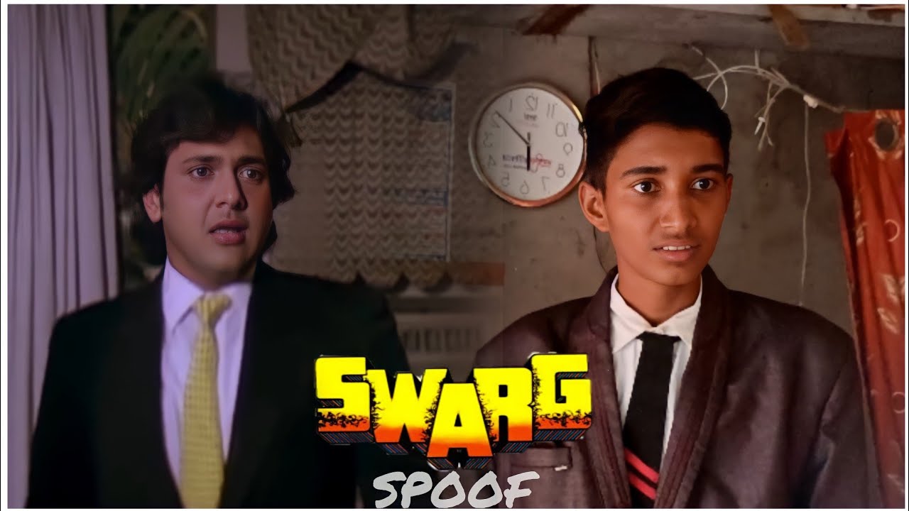 Swarg (1990) | Govinda Dialogue | Rajesh Khanna | Swarg Movie Best ...