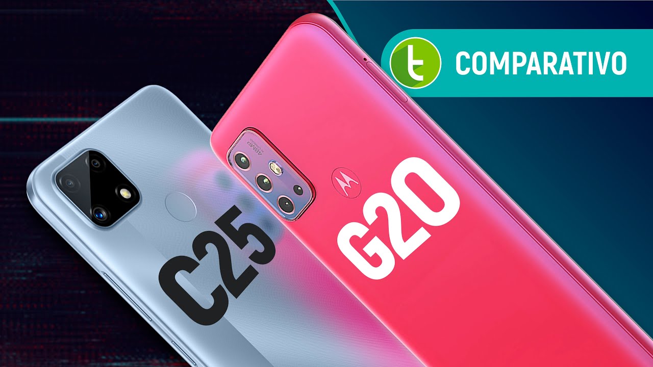 MOTO G20 vs REALME C25: Motorola bate chinês como MELHOR CELULAR BÁSICO ...