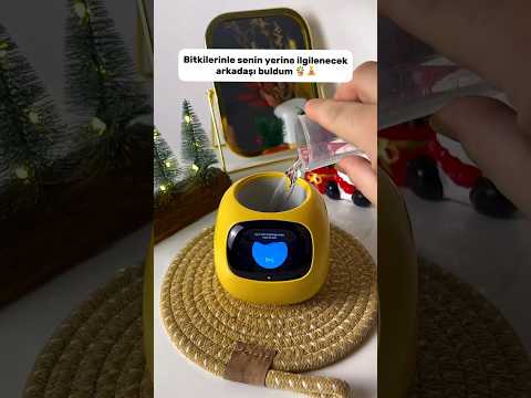 🍃🤖Meanyou Akıllı Saksı, 40’tan fazla farklı bitkiyi yetiştirmenize yardımcı olur #saksı