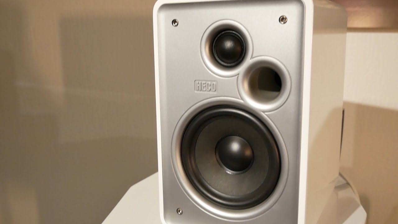 Heco music colors 100 ----very small but great in bass - YouTube