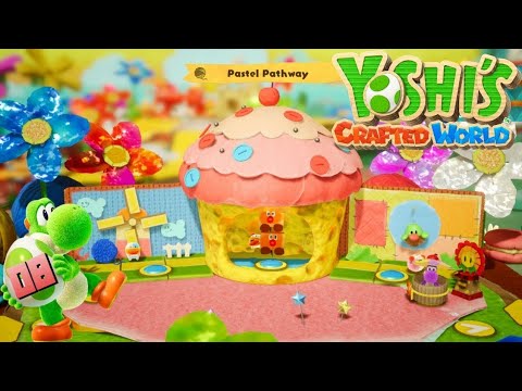 Yoshi's Crafted World Pastel Pathway - YouTube