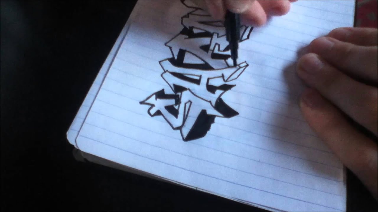Graffiti Speed Art - First and Last - Shannon - YouTube