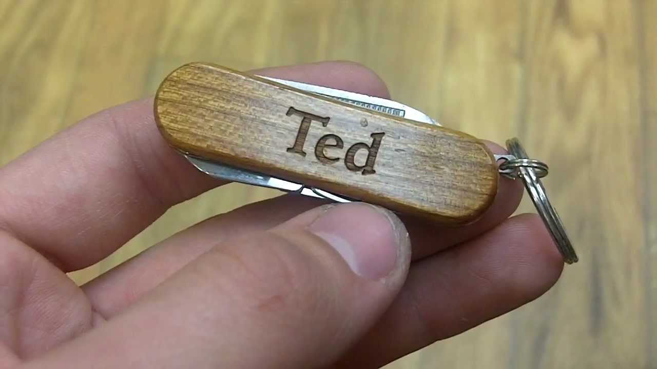 Wayne Carver Personalized Ted Pocket Tool - YouTube
