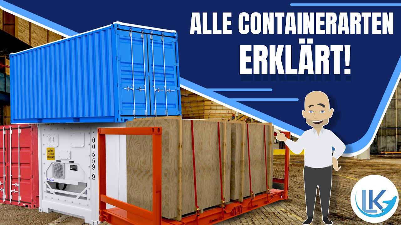 Welche Containerarten gibt es und wofür werden sie genutzt? - YouTube