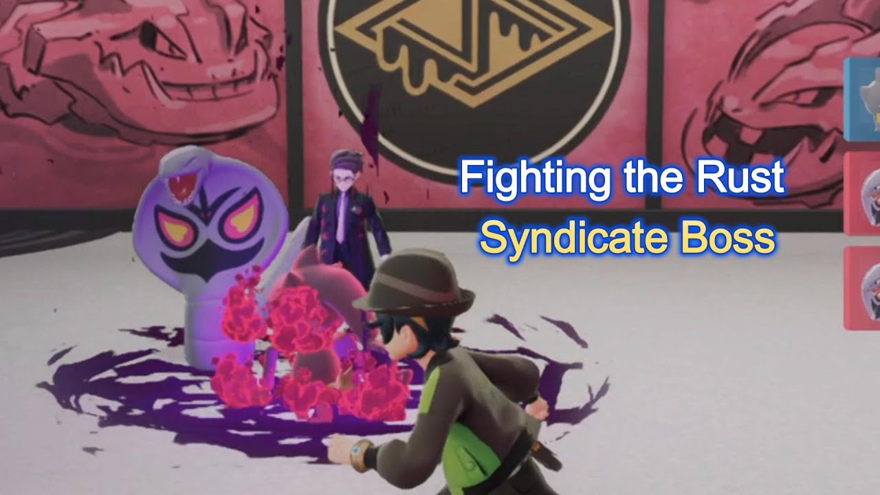 Fighting Rust Syndicate Boss #gaming #pokemon - YouTube