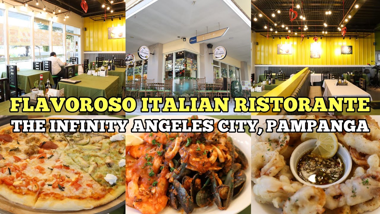 Flavoroso Italian Ristorante - The Infinity Angeles City | Exploring ...