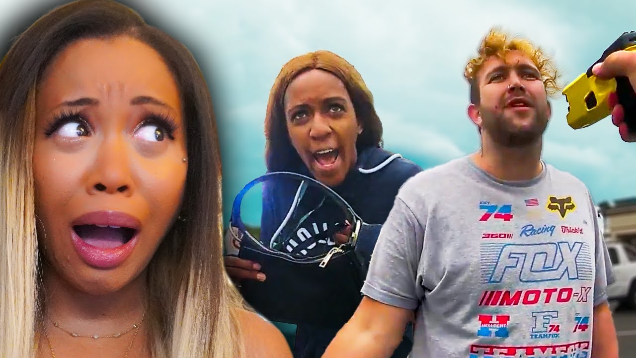 couple against THE WORLD cant act right in public | best of bodycam #15 ...