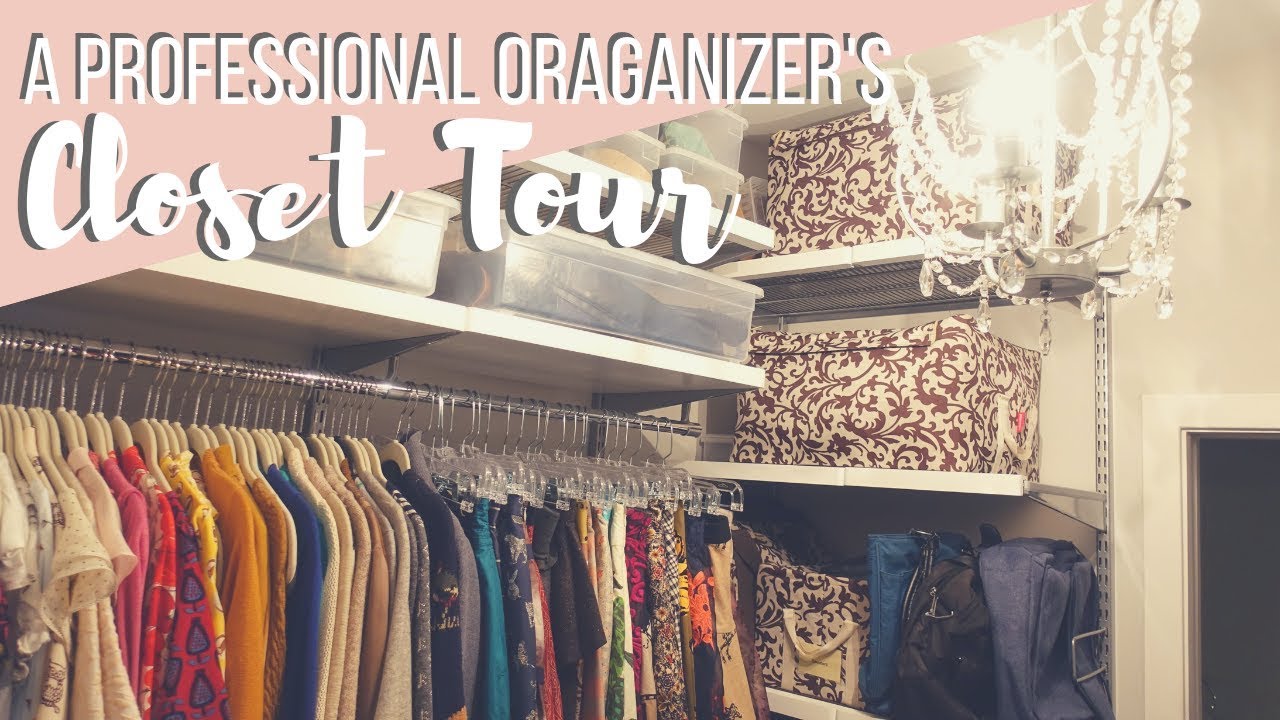 What does a Professional Organizer's Closet look like? | CLOSET TOUR ...