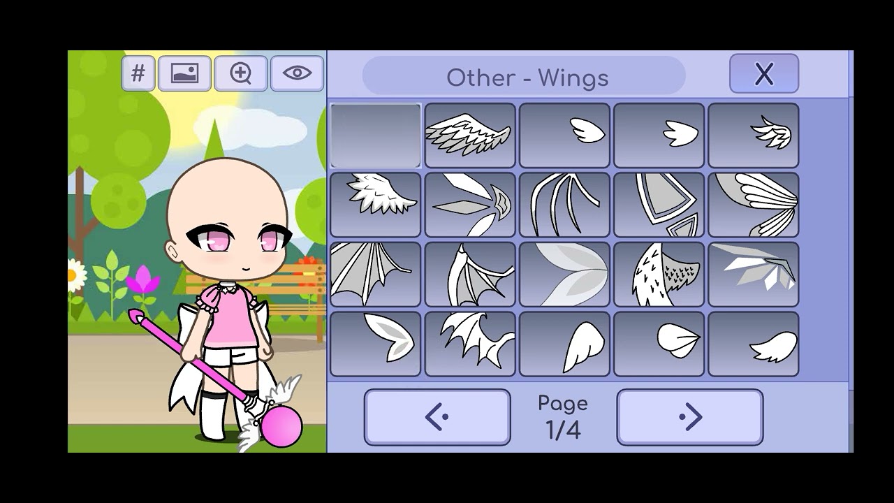 making my character in gacha - YouTube