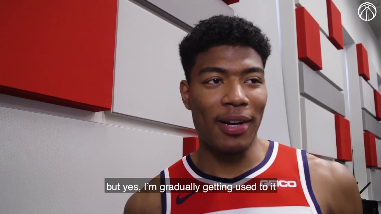 Rui Hachimura - 2019 NBA Media Day Washington Wizards Interview - YouTube
