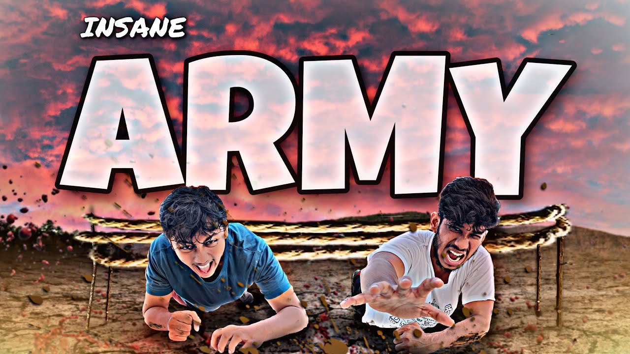 We Tried The Army #army #training - YouTube