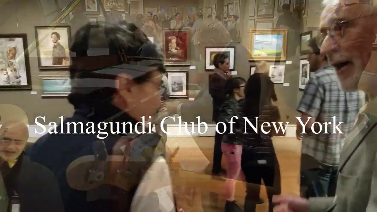SCNY 2019 Annual Members' Exhibition by Joe Goldman - YouTube