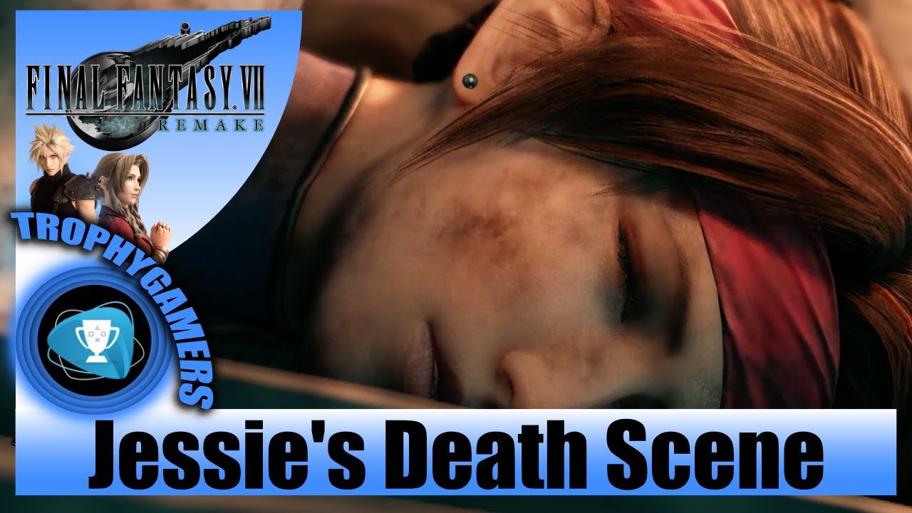 Final Fantasy 7 Remake The Jessie Death Scene Youtube
