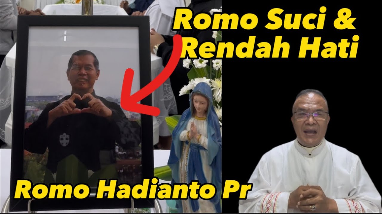 RIP Romo C Hadianta Pr, Romo Suci & Rendah Hati #aloysbudipurnomotv # ...