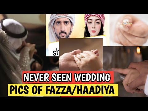 NEVER BEORE SEEN WEDDING PHOTOS Of Sheikh Hamdan And WIFE HAADIYA ZEN 💍 ...